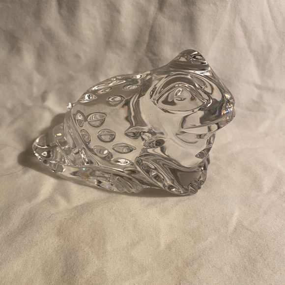 Art | Waterford Crystal Frog Paperweight Nib | Poshmark